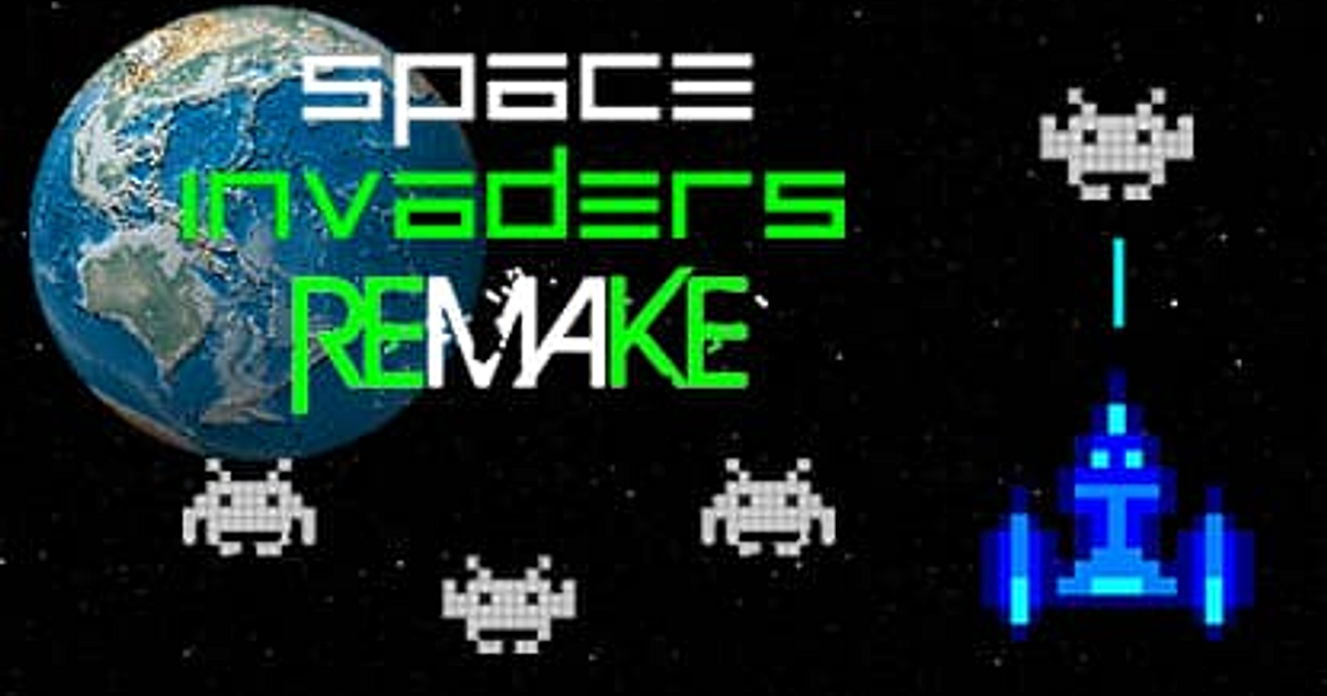 Space Invaders Remake - Gratis Online Spel | FunnyGames