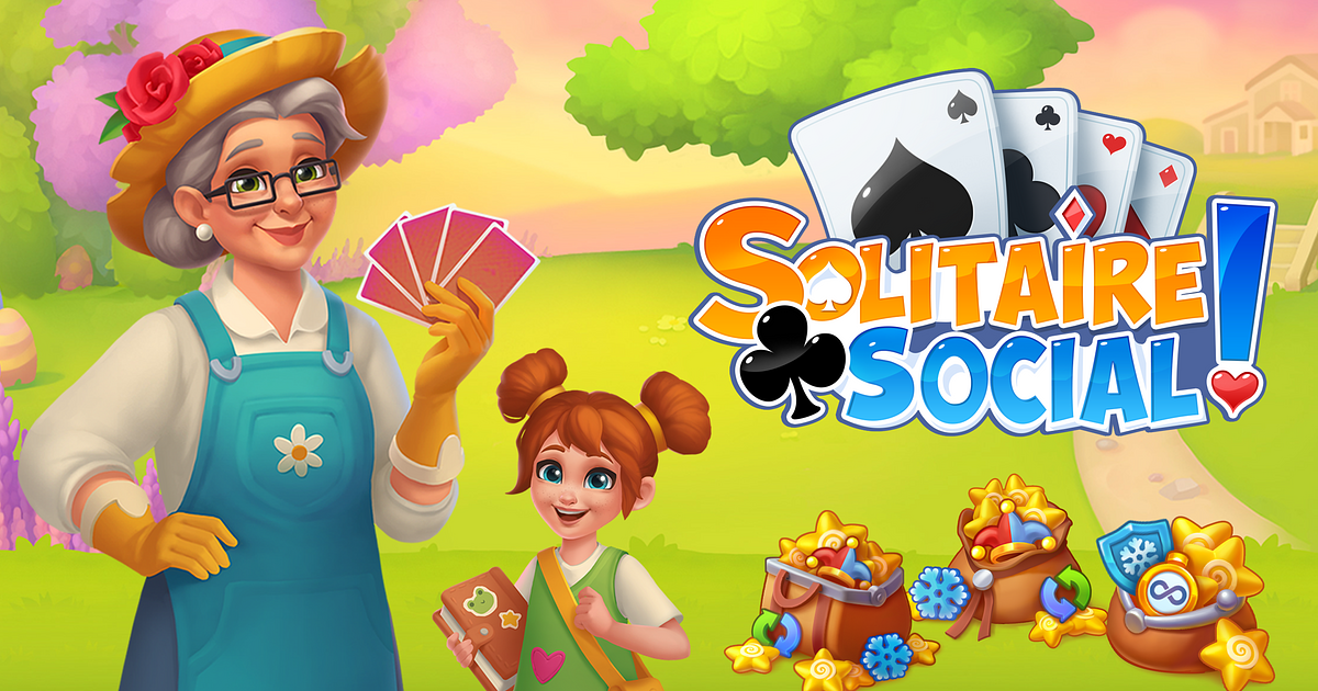 Solitaire Social - Gratis Online Spel | FunnyGames