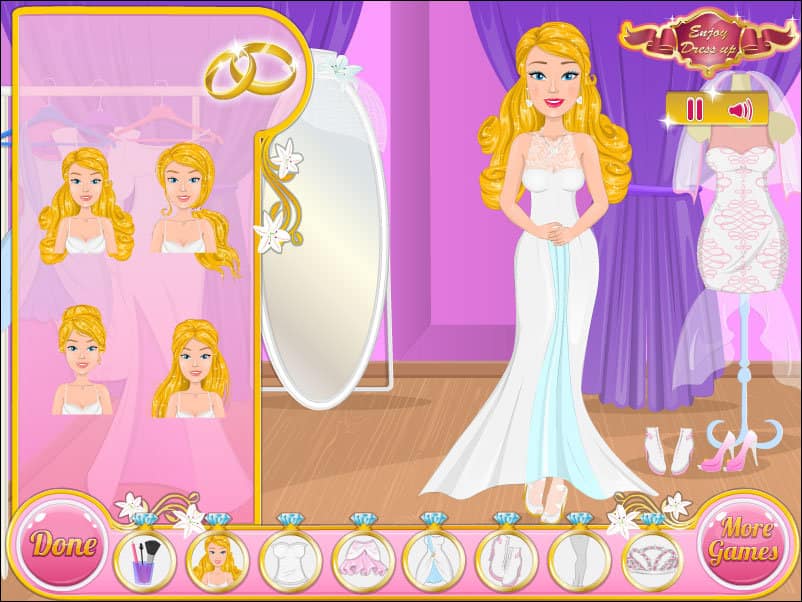 Barbie Wedding - Gratis Online Spel | FunnyGames
