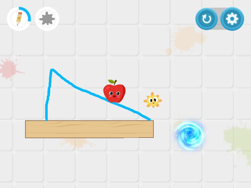 Fruit Escape: Draw Line - Gratis Online Spel | FunnyGames