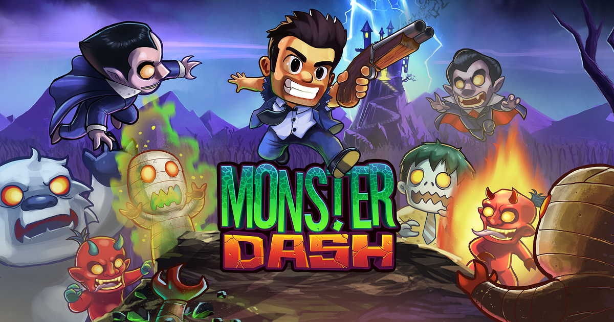 Monster Dash Online - Gratis Online Spel | FunnyGames